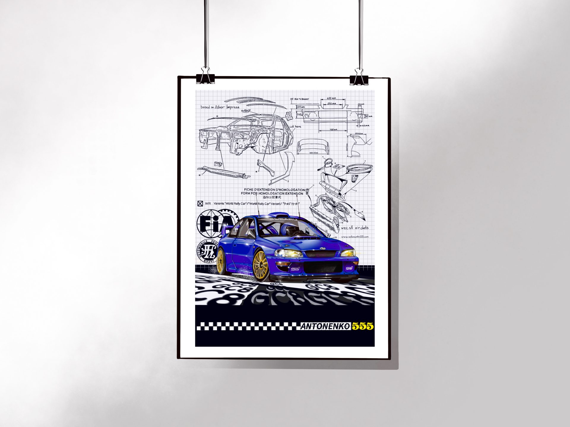 WRC S6 homologation - ANTONENKO555