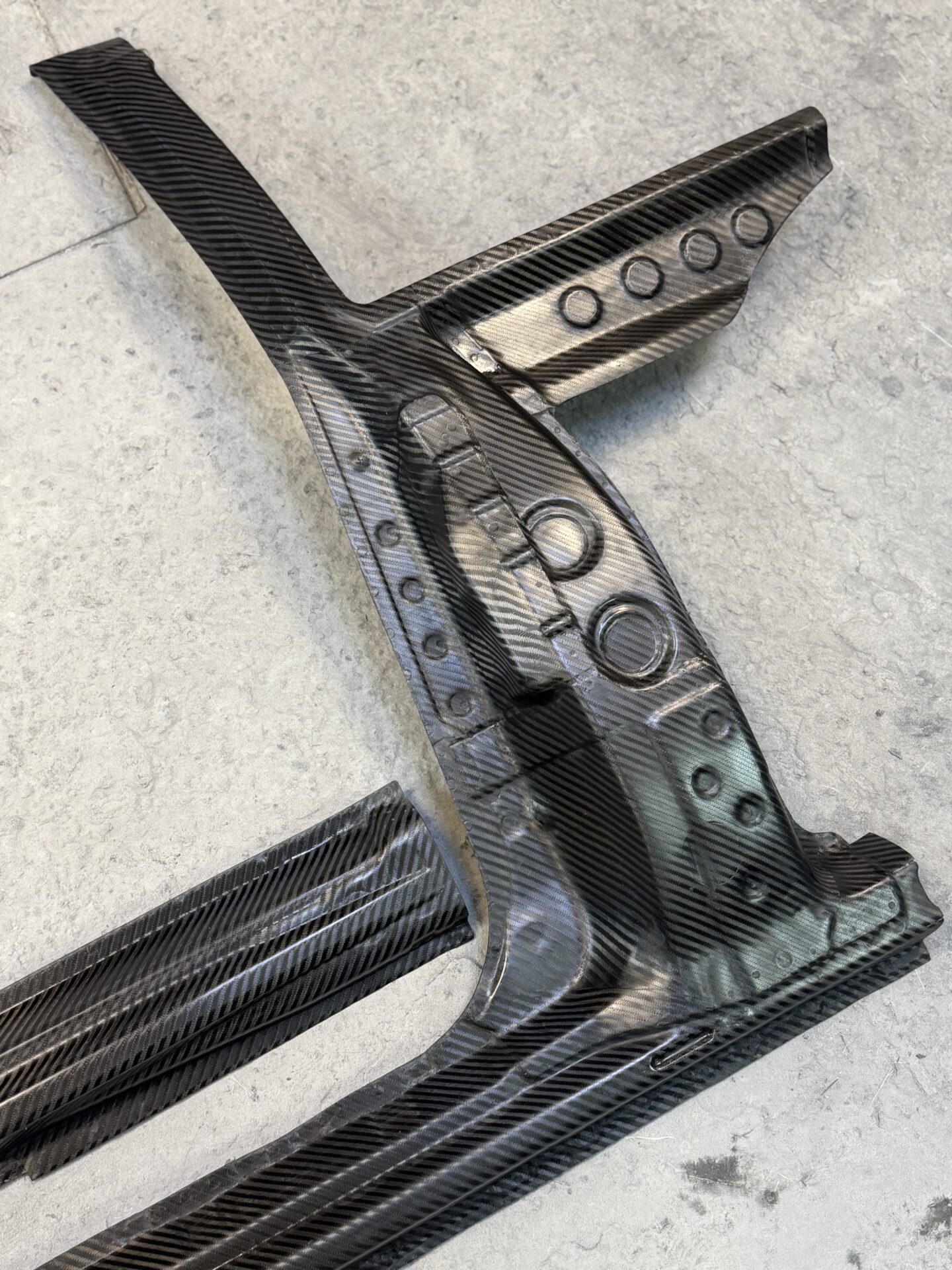 CARBON INNER CENTER PILLAR, REINF SD SILL, MEMBER RQ WIND FOR SUBARU ...