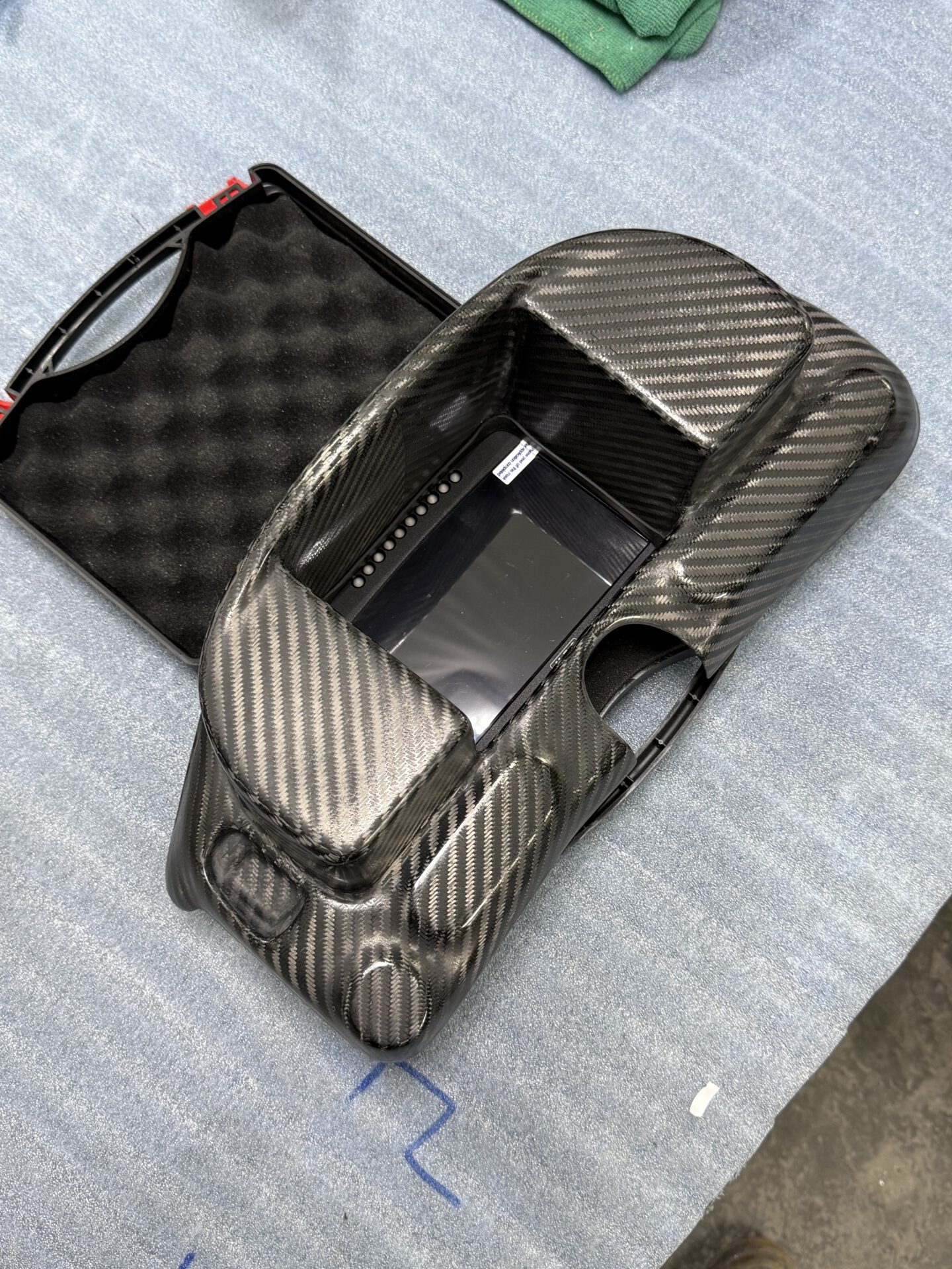 CARBON DASHBOARD WRC S6 ADAPTED FOR MOTEC C127/C187 FOR SUBARU IMPREZA ...