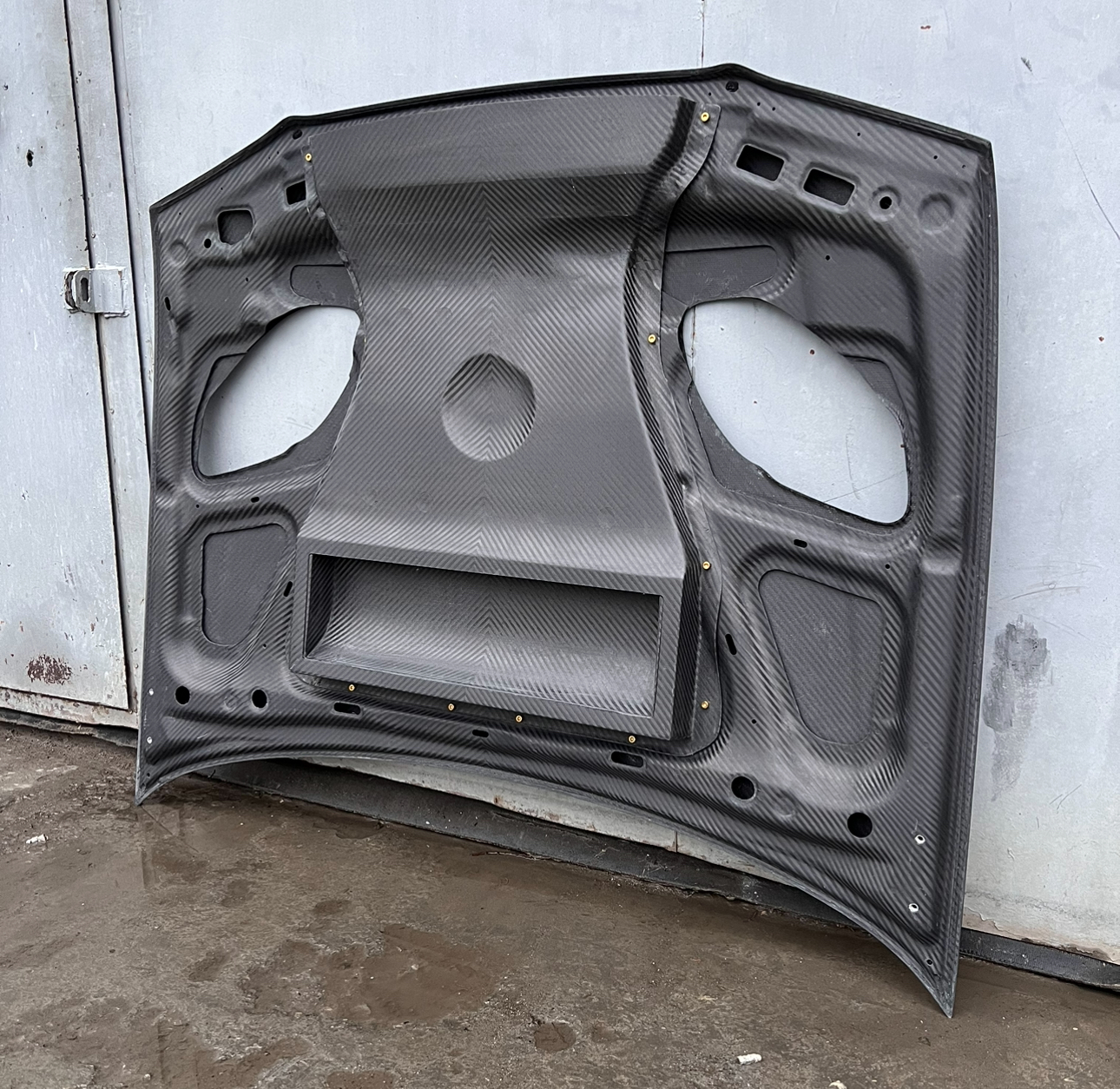 CARBON AIR DUCT WRC S6/P2000 FOR HOOD FOR SUBARU IMPREZA GC8 - ANTONENKO555